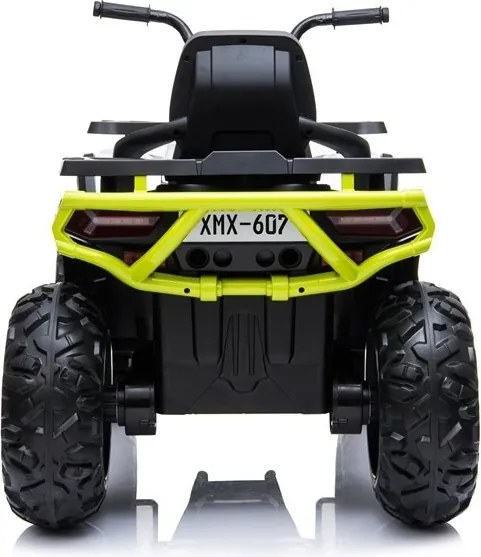 LEAN CARS Elektrická čtyřkolka XMX607 LED bílá