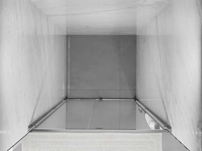 Mexen Exo, 1-křídlé dveře do otvoru 105x200 cm, 6mm čiré sklo, chromový profil, 819-105-000-01-00