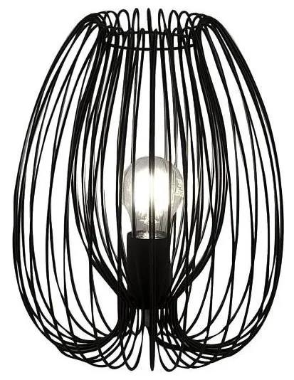 Fabas Luce | Fabas Luce 3677-34-101 - Stolní lampa CAMP 1xE27/40W/230V černá | FX0157