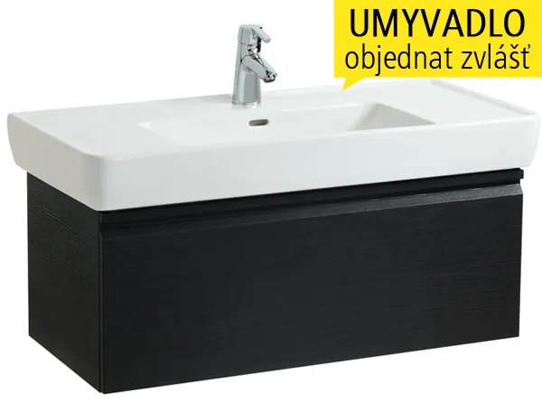 Laufen Pro skříňka s 1+1 zásuvkou pod umyvadlo 105 x 48 cm wenge, Laufen