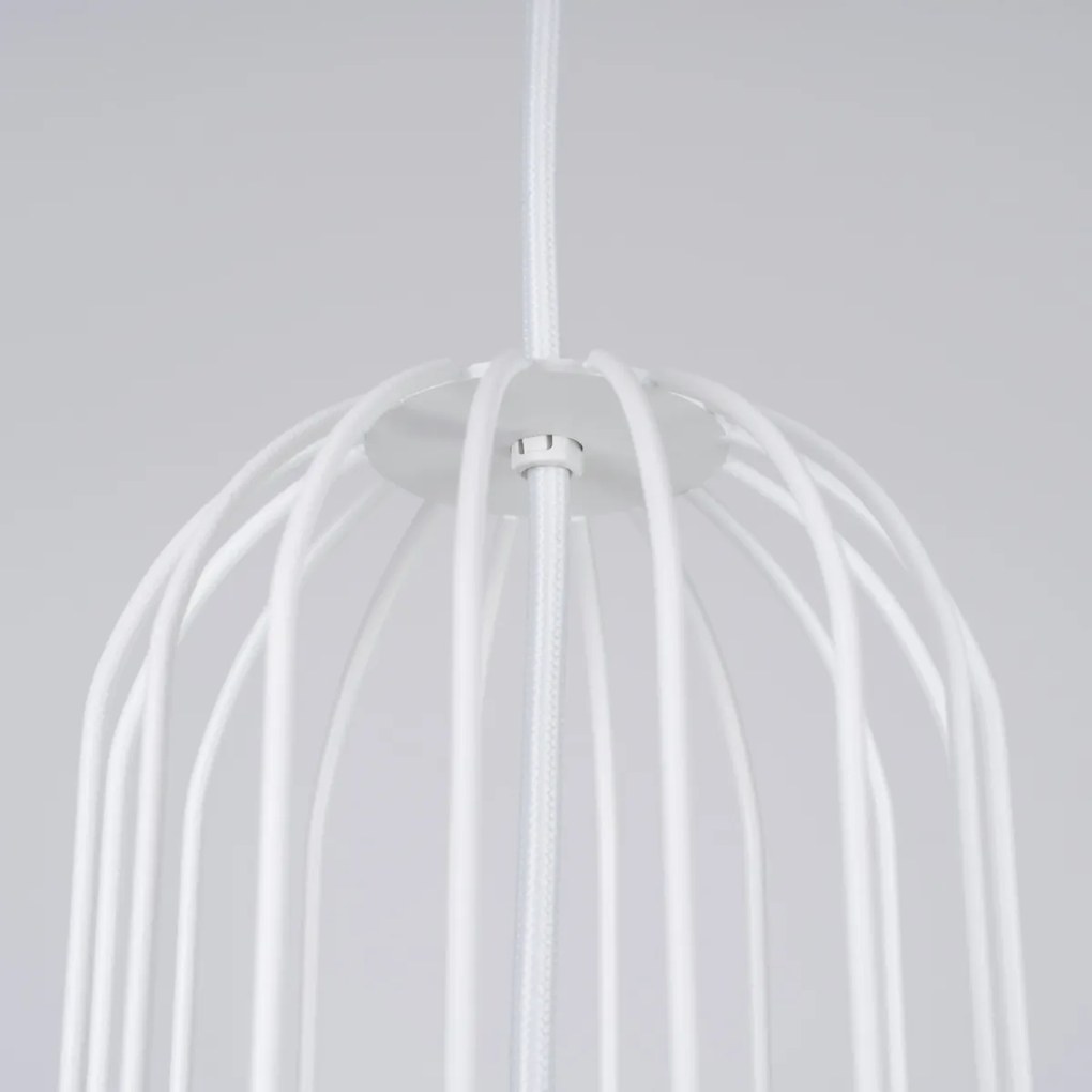 Sollux Lighting Závěsné svítidlo BRINA 3P bílé