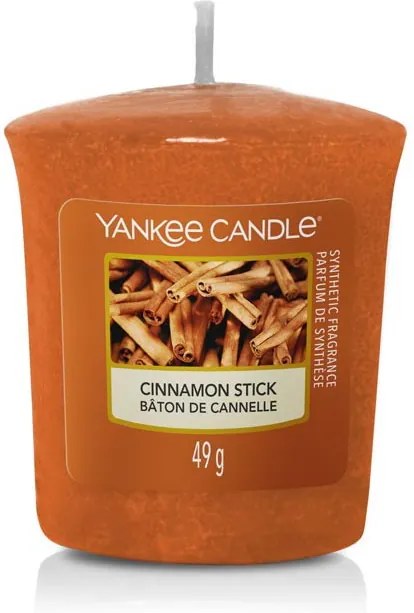 Yankee Candle - votivní svíčka Cinnamon Stick (Skořicová tyčinka) 49g