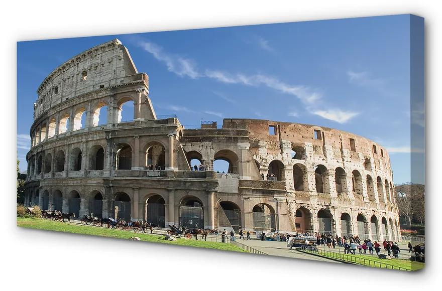 Obrazy na plátně Rome Colosseum 125x50 cm