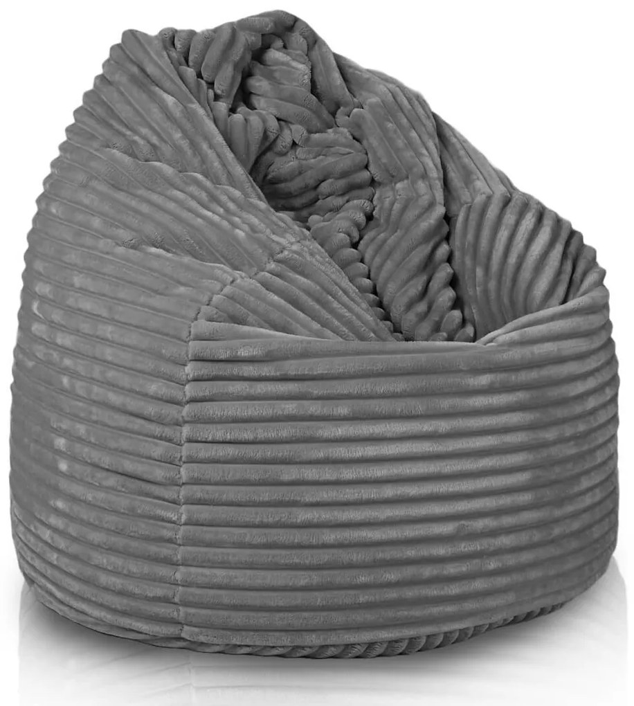 Primabag Mega Sako Velvet tmavě šedá