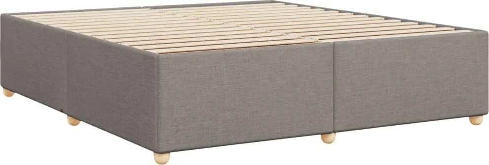Rám postele bez matrace taupe 180 x 200 cm textil 3284754