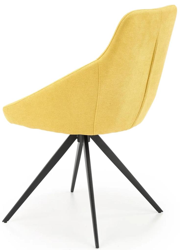 Jídelní židle Korte (žlutá). 1028071