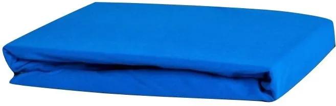 Stanex Jersey napínací prostěradlo královská modrá - (š/d/v) 90 x 200 x 20 cm