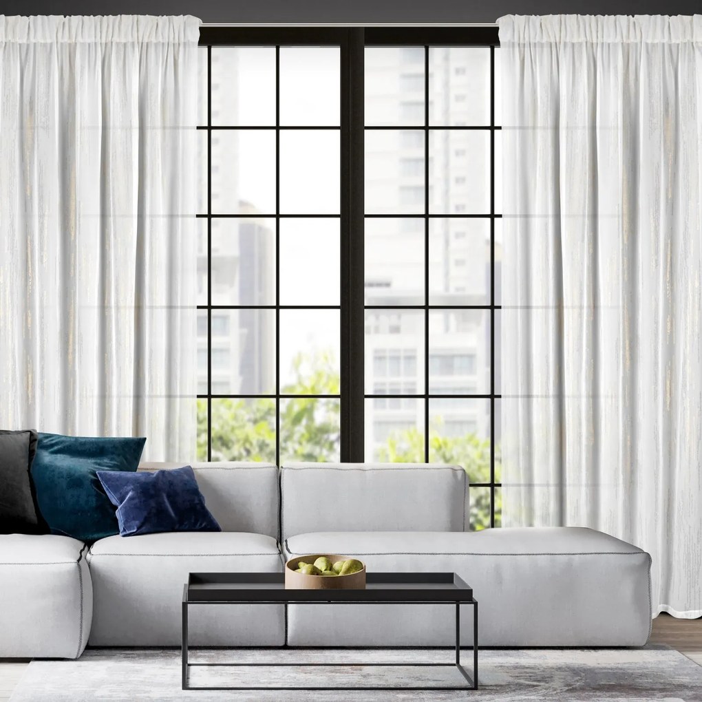 ZÁCLONA NA PÁSCE ASTRA 140X270 CM VZOROVANÁ