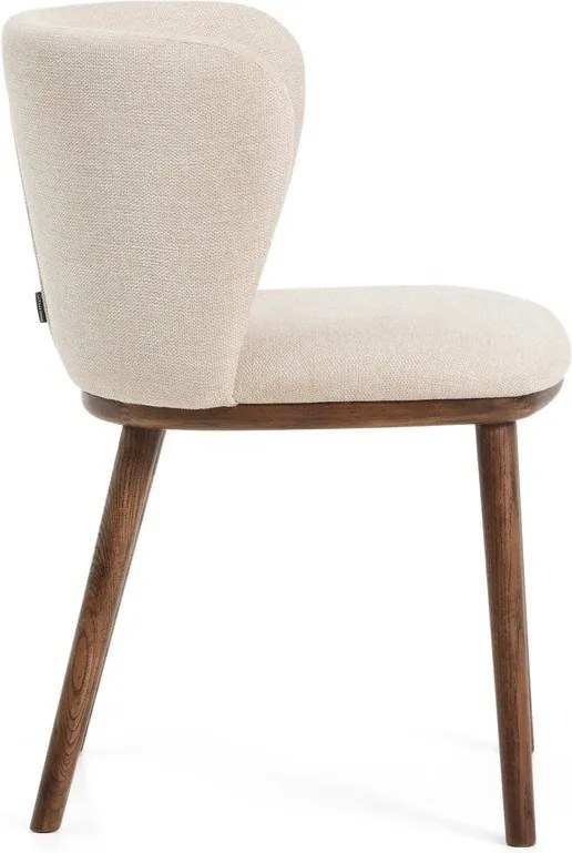 Béžové čalouněné jídelní křeslo Ciselia – Kave Home