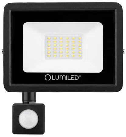 Lumiled LED reflektor Zuna 30W pohybové čidlo 4000K