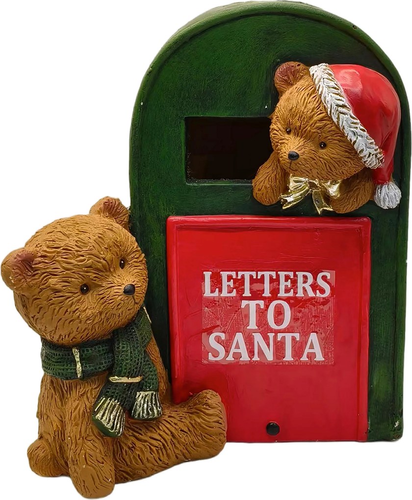 XXXLutz DEKORAČNÍ MEDVĚD X-Mas - Dekorativní sošky - 0084390030
