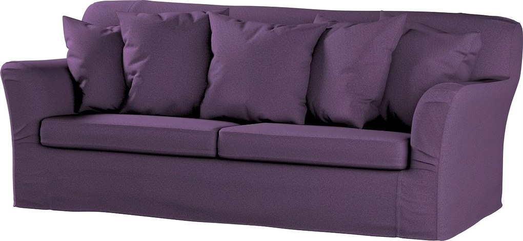 Potah na pohovku IKEA Tomelilla rozkládací barva fialová látka pletený vzor