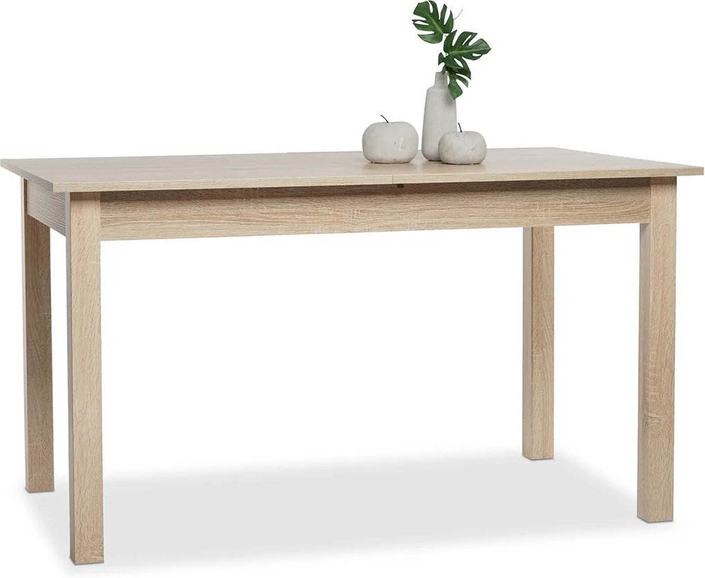 FARELA Jídelní stůl rozkládací Kronborg, 160 cm, dub
