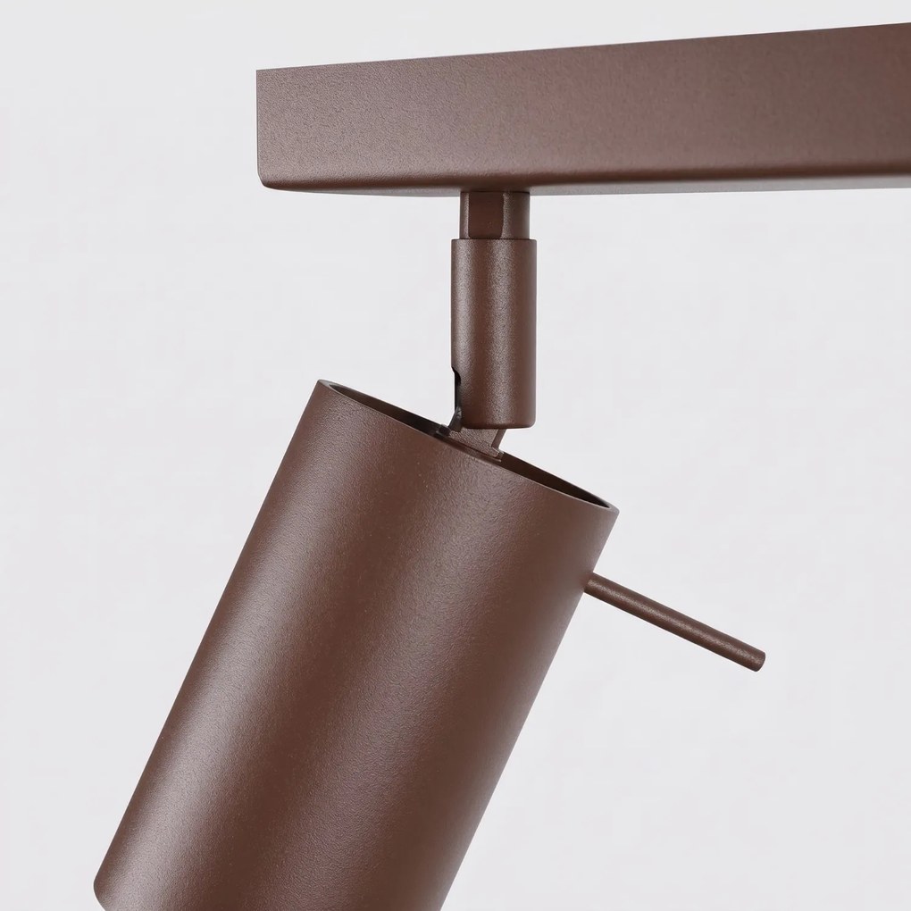 Sollux Lighting Stropní svítidlo RING 3L hnědé