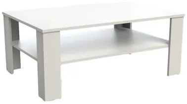 Konferenční stolek TINA 100x70 cm bílý