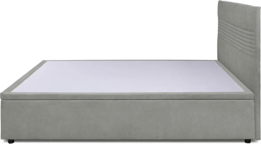 Postel Fro Line 160x200 s roštem, úložným prostorem Mono 246, šedá