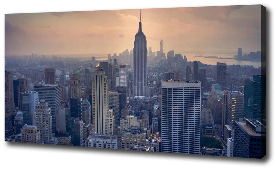 Wallmuralia Foto obraz na plátně do obýváku Manhattan New York 100x50 cm