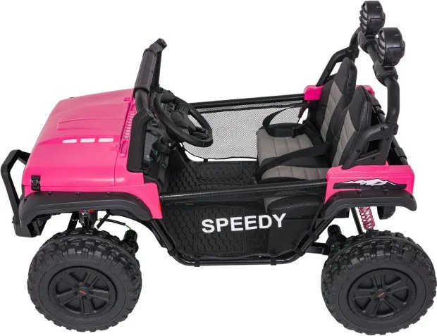 Elektrické autíčko PASSION 4x4 růžové