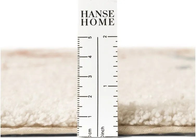 Krémový pratelný/ručně tkaný bavlněný dětský koberec 140x200 cm Snuggle Leander – Hanse Home