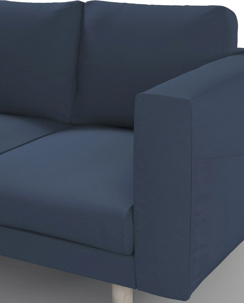 Potah na pohovku IKEA Norsborg 3-místná barva tmavě modrá