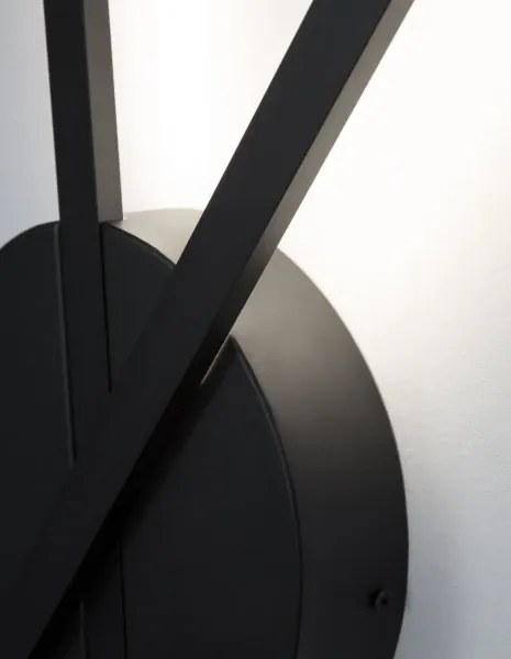 LED nástěnné svítidlo Reslin 24.5 černé