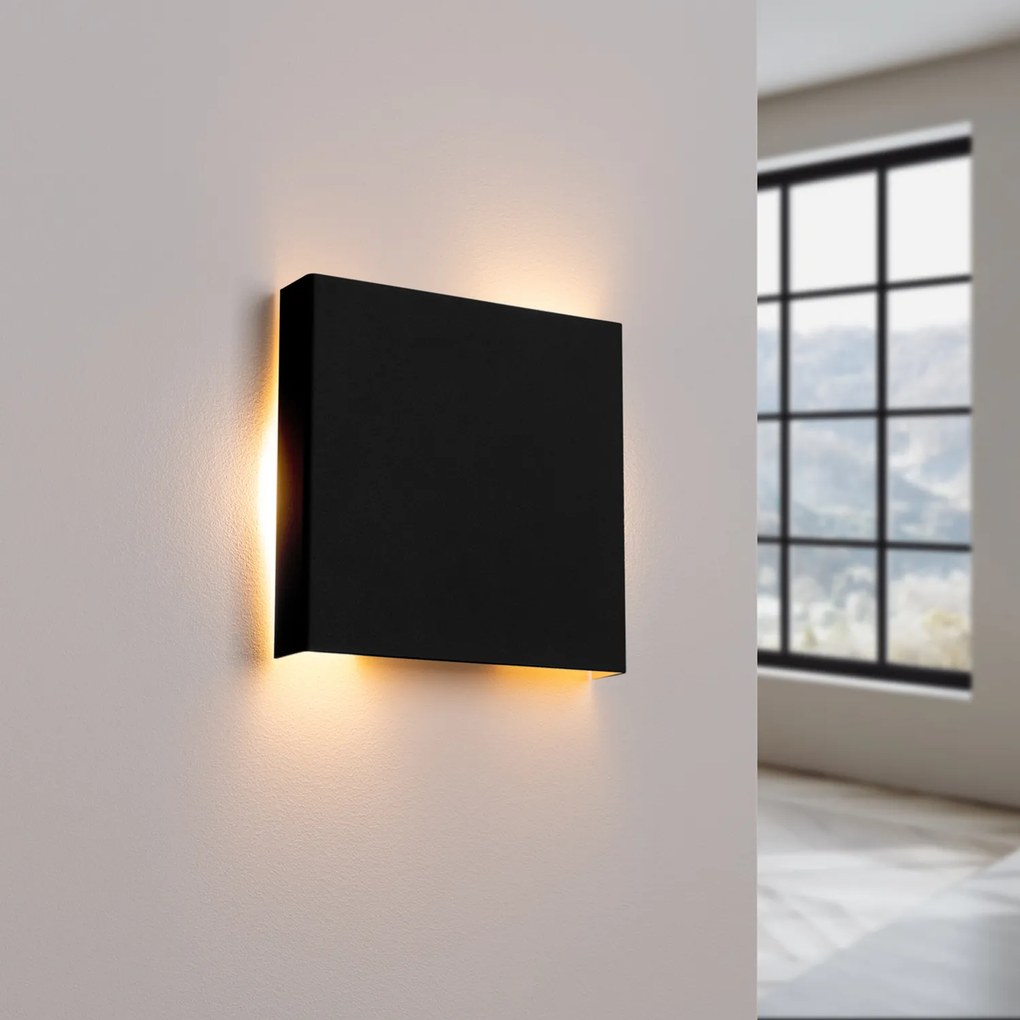 Sollux Lighting Nástěnné svítidlo VANTA černé