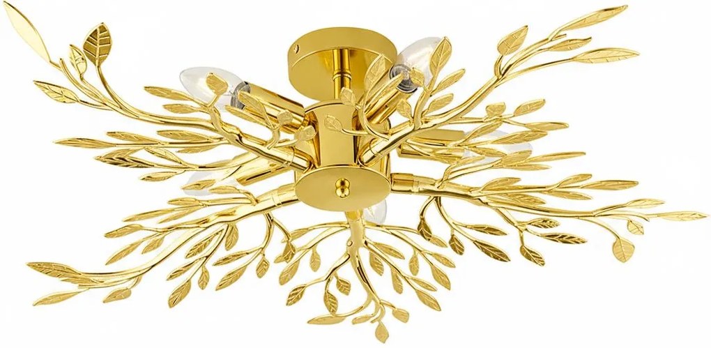 Toolight Rea, Stropní svítidlo EBT022-5C GOLD, OSW-01221