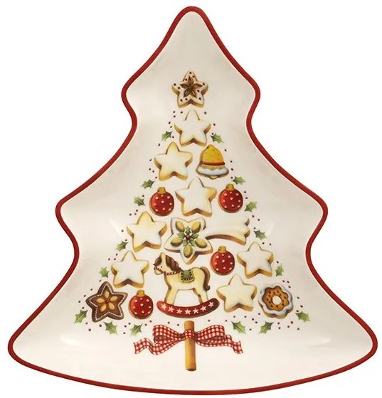 Villeroy & Boch Winter Bakery Delight miska ve tvaru vánočního stromku, 17 cm 14-8612-3870