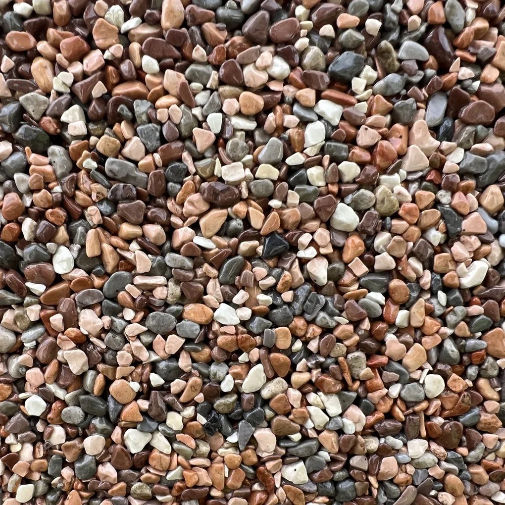 Báča Beton Kamenný koberec na podlahu Arabescato Frakce: Hrubá (4 – 8 mm), vydatnost setu 1,3 m², Doporučené použití v: exteriéru - dvousložkový polyuretan