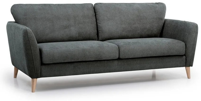 Černošedá pohovka 206 cm Oslo - Scandic