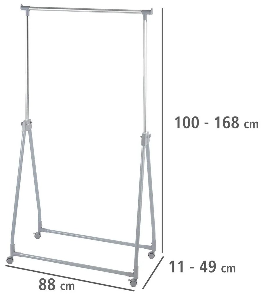 Věšák na oblečení - věšák na kolečkách, WENKO