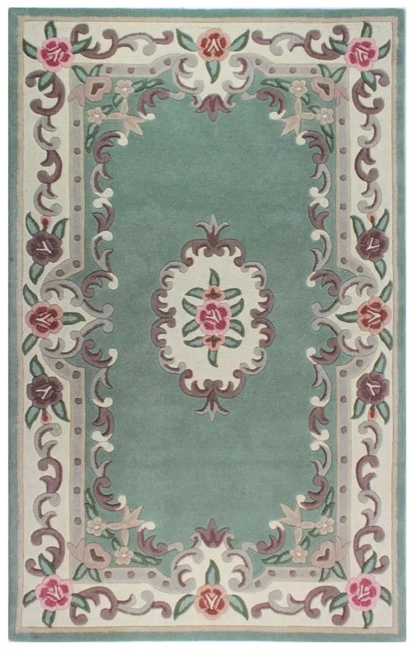 Zelený vlněný koberec 150x240 cm Aubusson – Flair Rugs