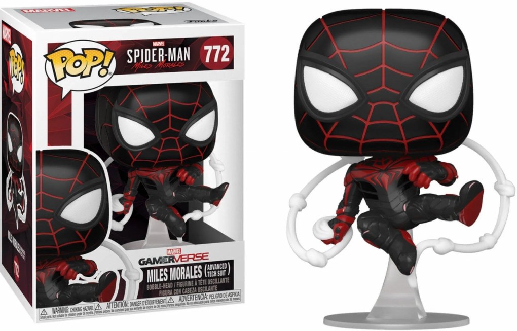 Funko pop! games: miles morales - advanced tech suit 722