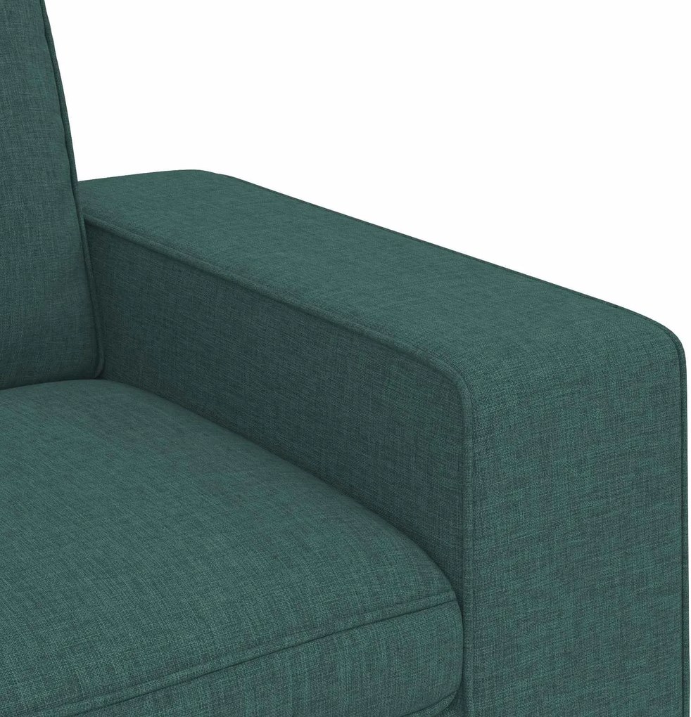 Set pohovek 2 ks Tmavě zelená textil 3407547