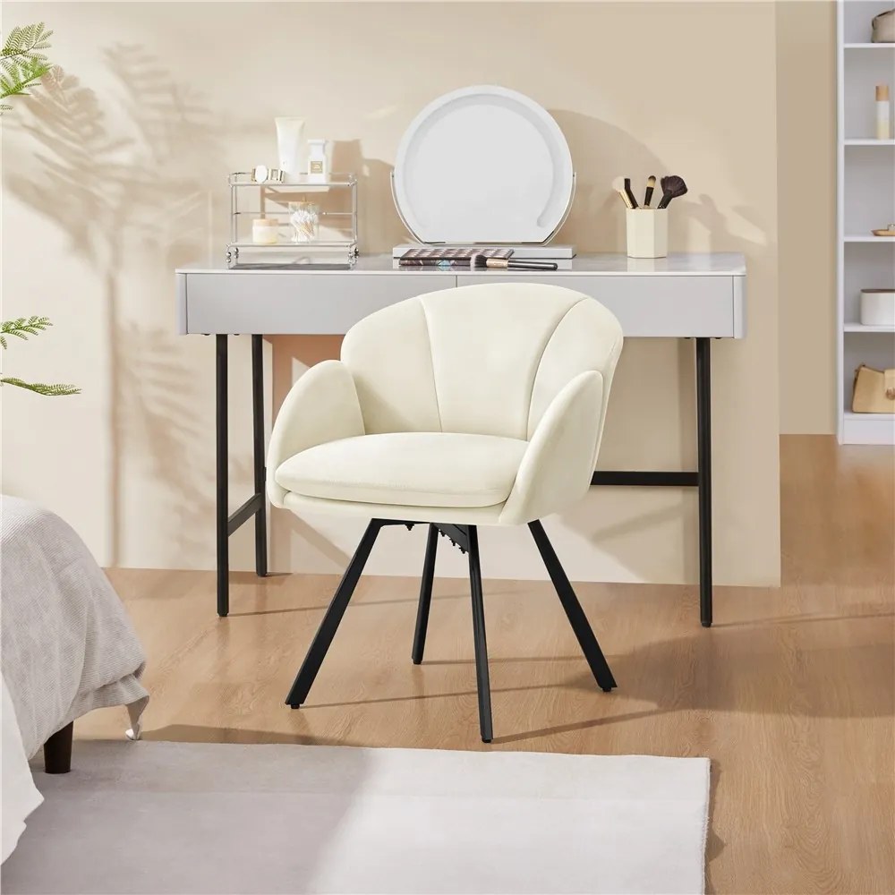 Sada 2 ks – Kancelářská židle Yaheetech – tmavě šedá, 57 cm (šířka) × 61 cm (hloubka) × 75 cm (výška) (267715339484)