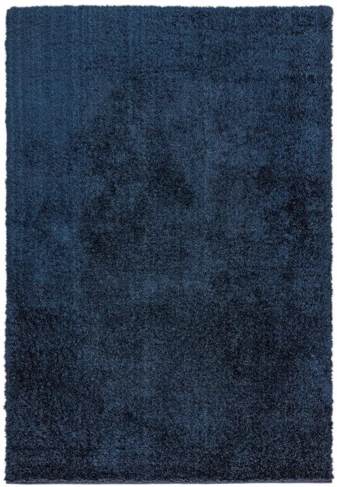 Modrý koberec Trebbia Navy Rozměry: 80x150 cm