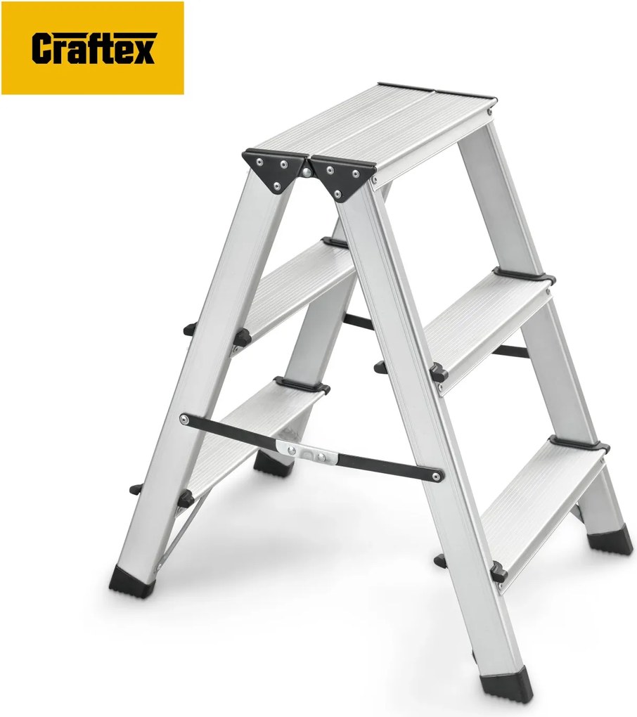 Craftex Oboustranné skládací schůdky 2x3