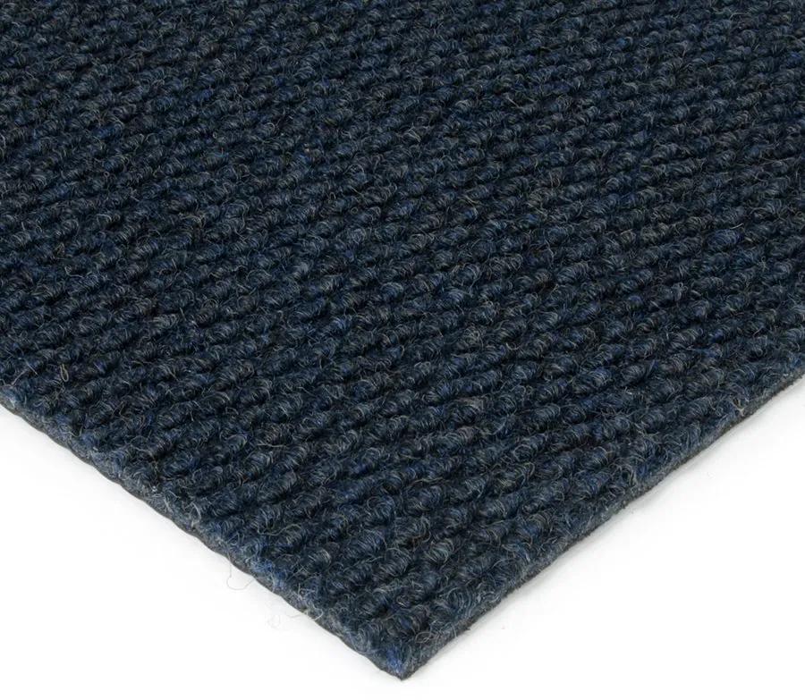 Modrá kobercová zátěžová vnitřní čistící zóna Fiona - 150 x 200 x 1,1 cm