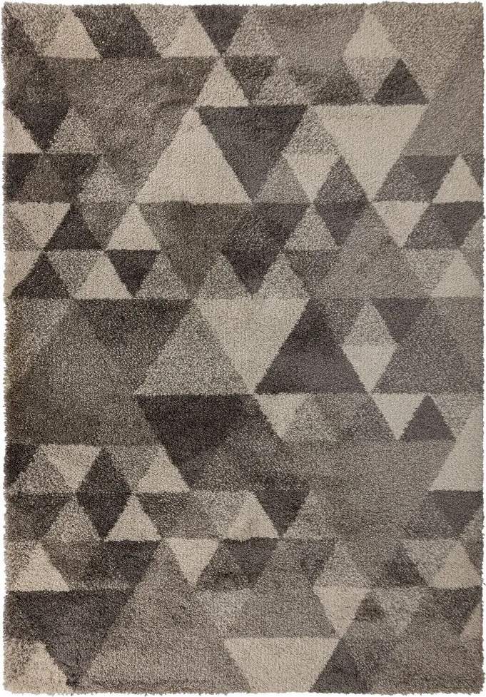 Flair Rugs, AKCE: 160x230 cm Kusový koberec Dakari Nuru Grey/Ivory, šedá, chodba / předsíň