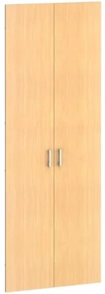 Dveře pro regály PRIMO KOMBI, výška 2206 mm, na 5 polic, buk