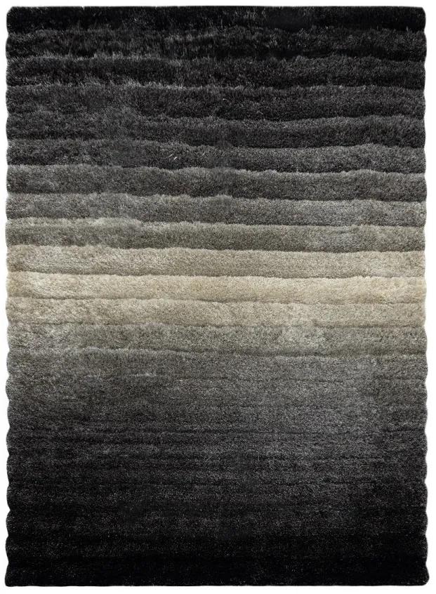 Hans Home | Kusový koberec Flim 007-B6 Stripes grey - 160x220