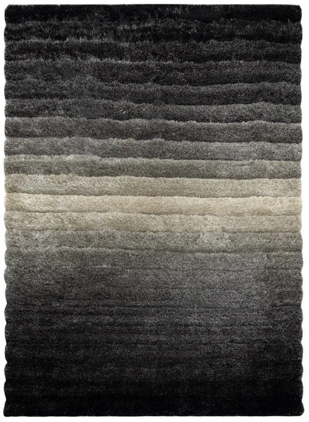Hans Home | Kusový koberec Flim 007-B6 Stripes grey - 80x150