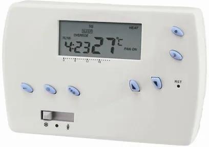 Programovatelný termostat Hutermann Euro Thermo 091-N/ F, týdenní pokojový prostorový