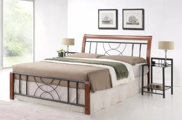 Kovová postel CORTINA 160x200cm