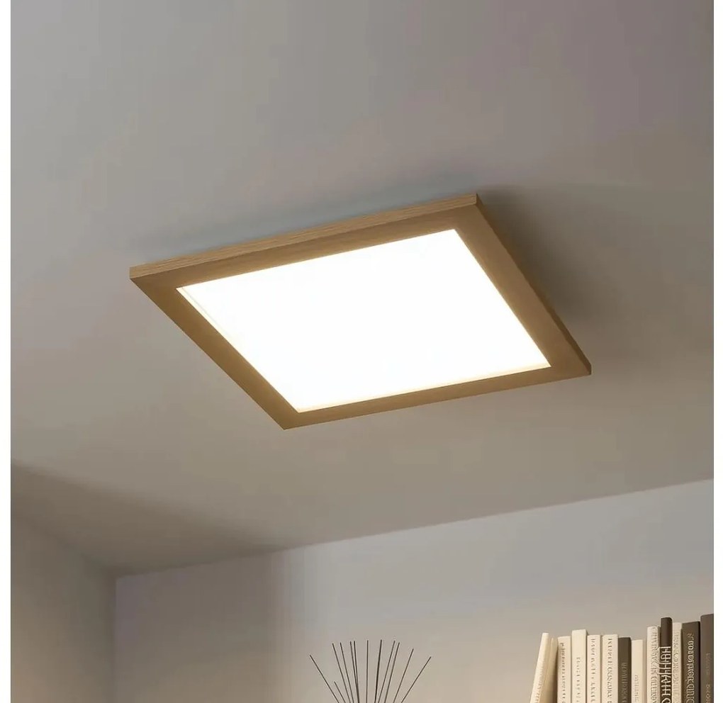 Brilagi - LED Stropní svítidlo SLIMFRAME WOOD LED/36W/230V 49,5x49,5 cm hnědá