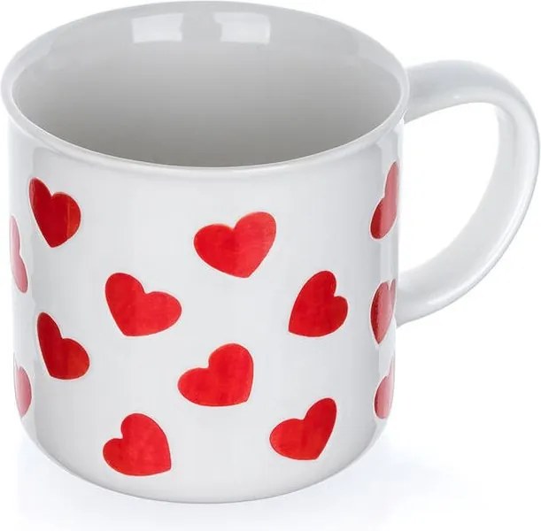 Sada keramických hrnků RED HEARTS 350 ml 2 ks