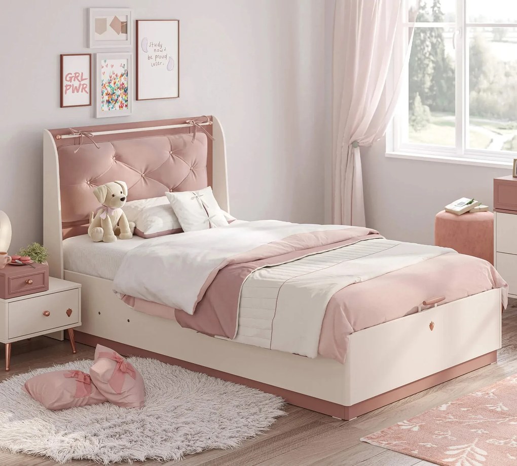 Čilek Studentská postel s úložným prostorem 120x200 cm Elegance