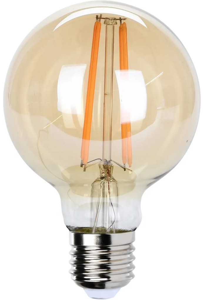 Koopman LED Žárovka s uhlíkovým vláknem E27, 12 cm