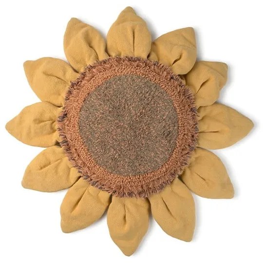 Bavlněný dětský polštářek 90x90 cm Sunflower – Lorena Canals