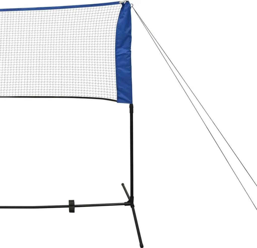 vidaXL Badmintonová síť s košíčky, 600x155 cm [91182]